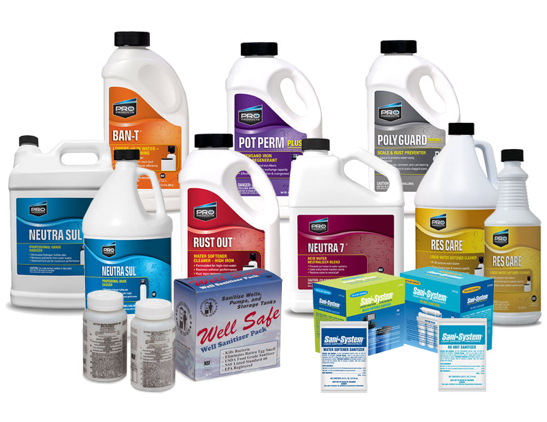 Chemicals for Water Treatment | Water Softener Cleaners