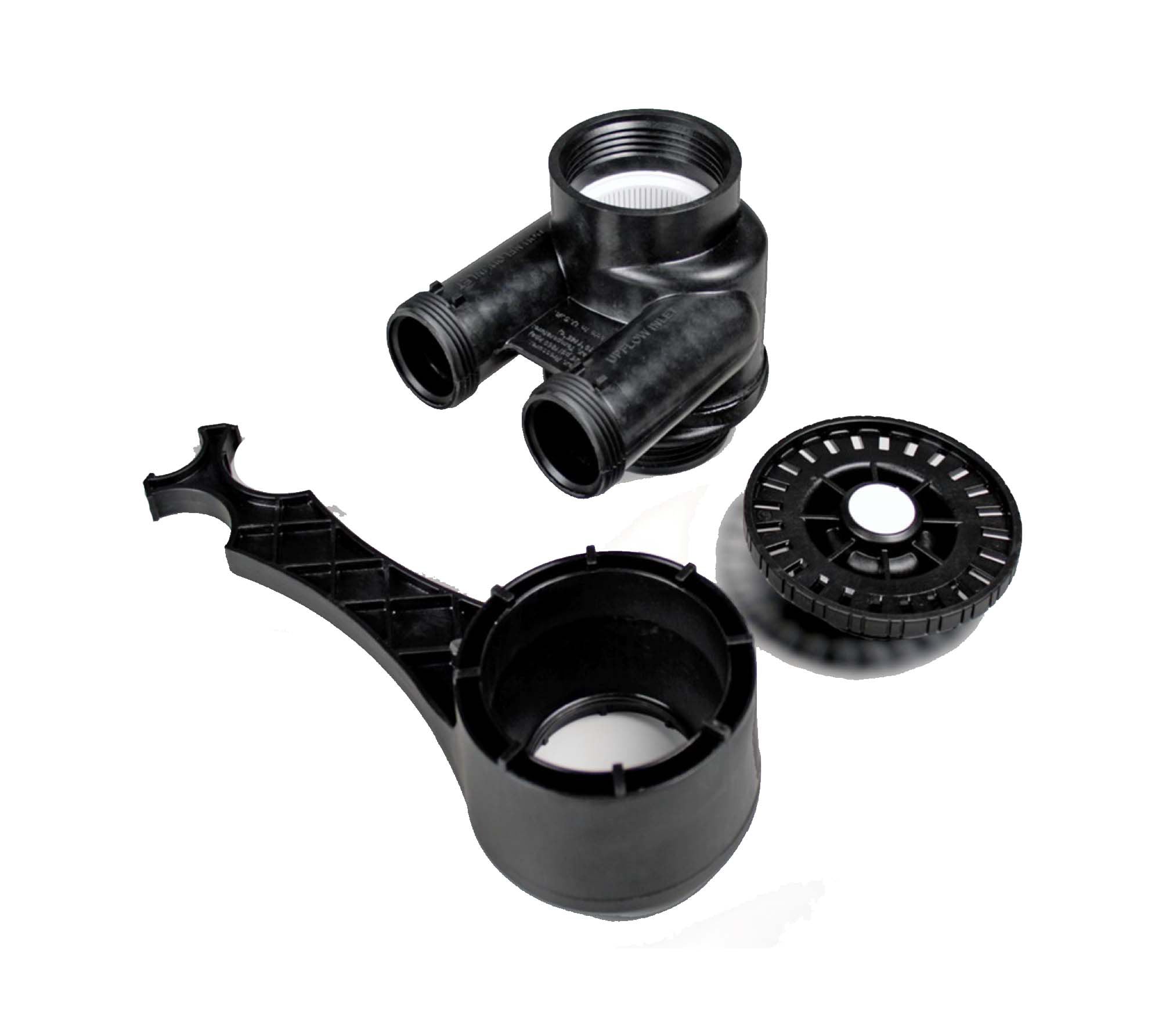 Clack 1" D-Series In/Out Control Valve With Vent Trap | Reverse Osmosis ...