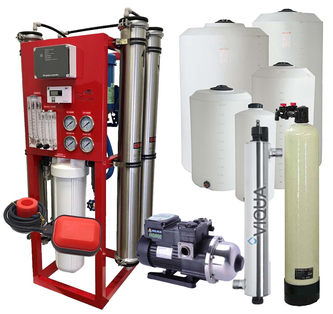 6000 GPD Whole House Reverse Osmosis Water System
