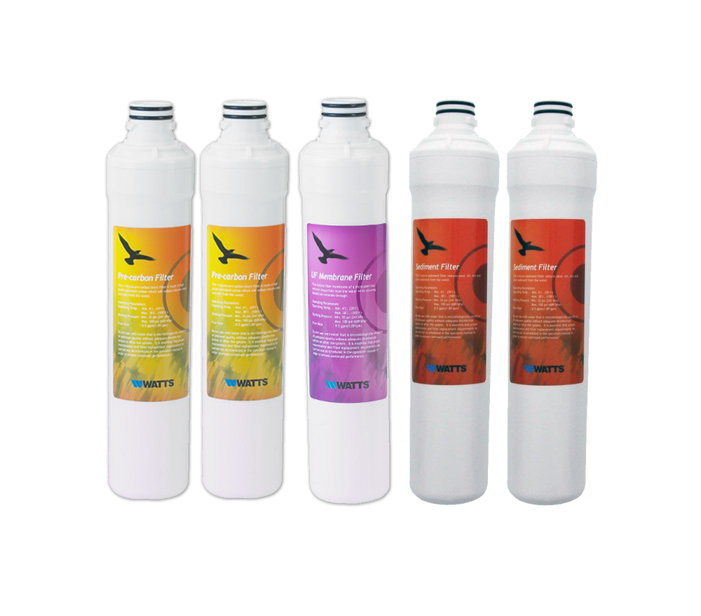 Watts Reverse Osmosis Filter Sets | Watts Water Filter Packs | Reverse ...