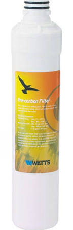 Watts Kwik Watts Change Carbon Yellow Water Filter | 13" WQCCC13 ...