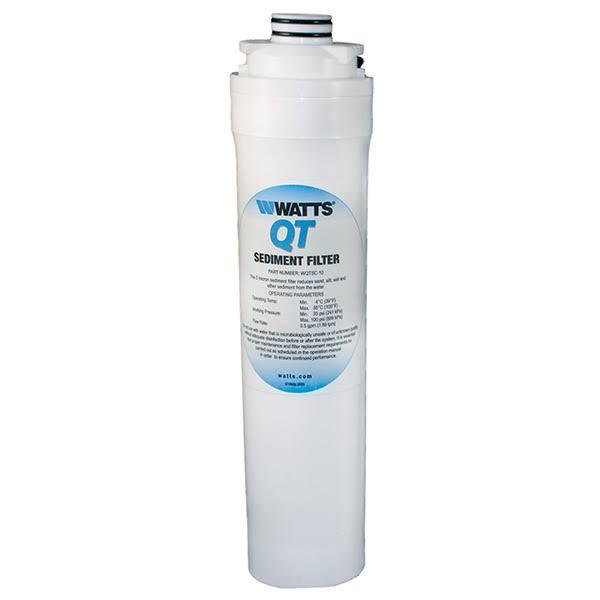 Watts QT Water Filter | Watts QT Sediment 5m WQTSC-10